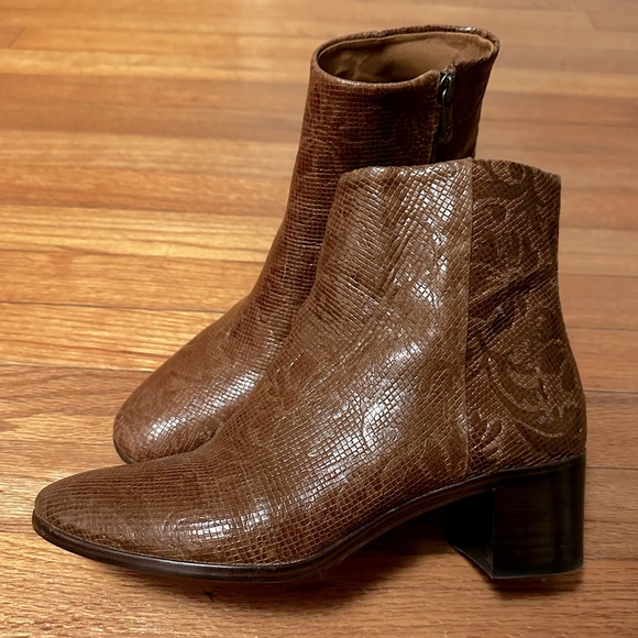 Patricia Nash | Shoes | Embossed Patricia Nash Boots | Poshmark